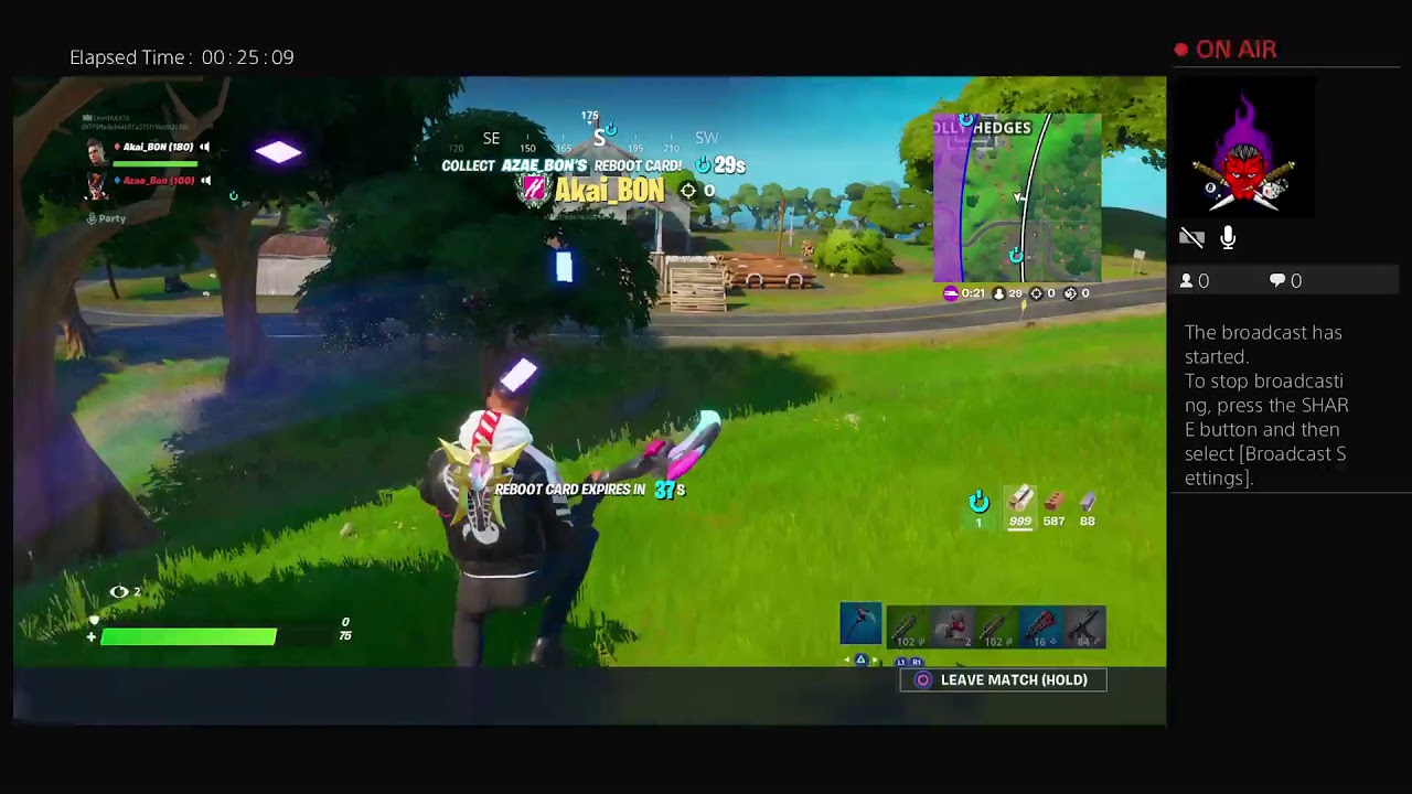 Playing fortnite w\ Akai bonnick and Azae bonnick cozins - YouTube