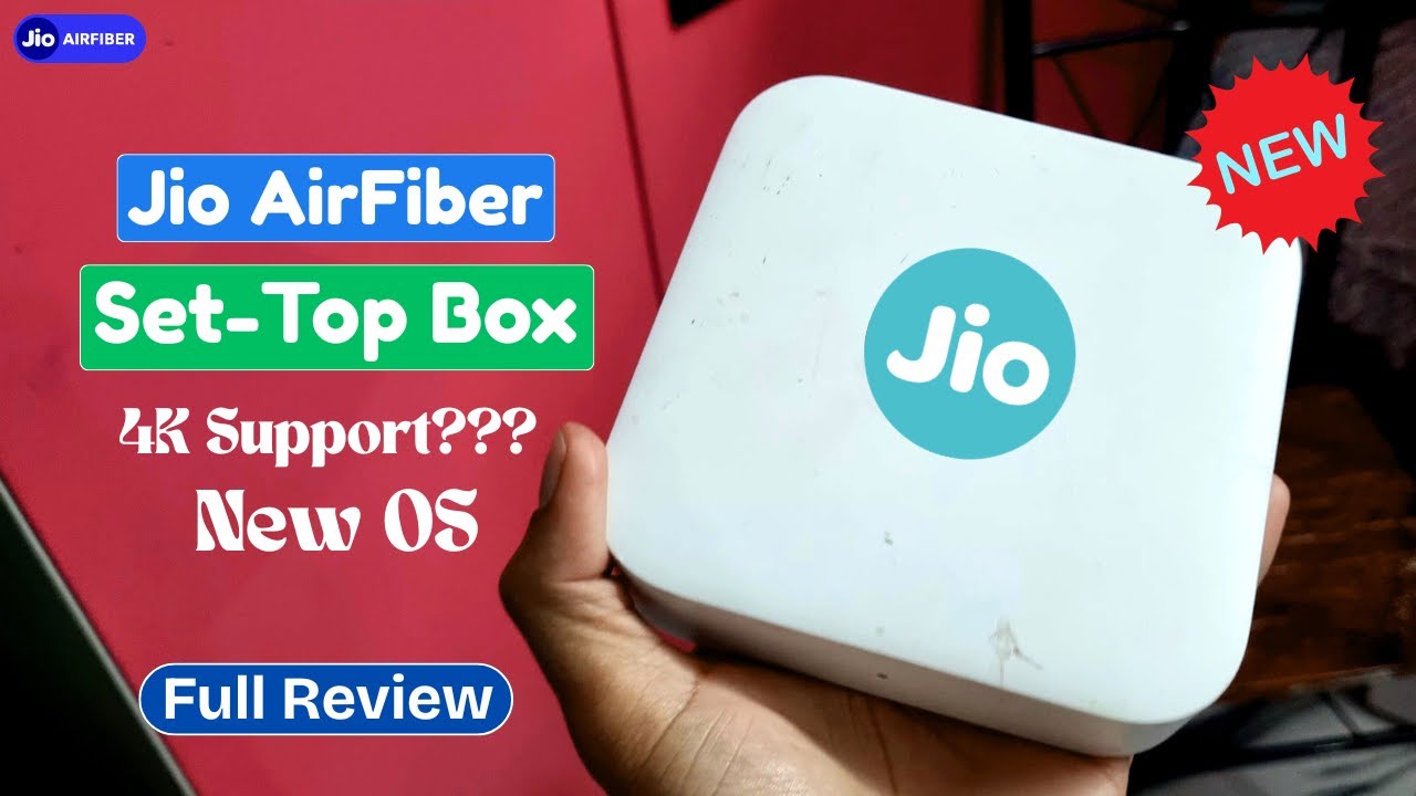 Jio New Set-Top Box | Full Review | Jio Fiber & Jio Airfiber #jio # ...