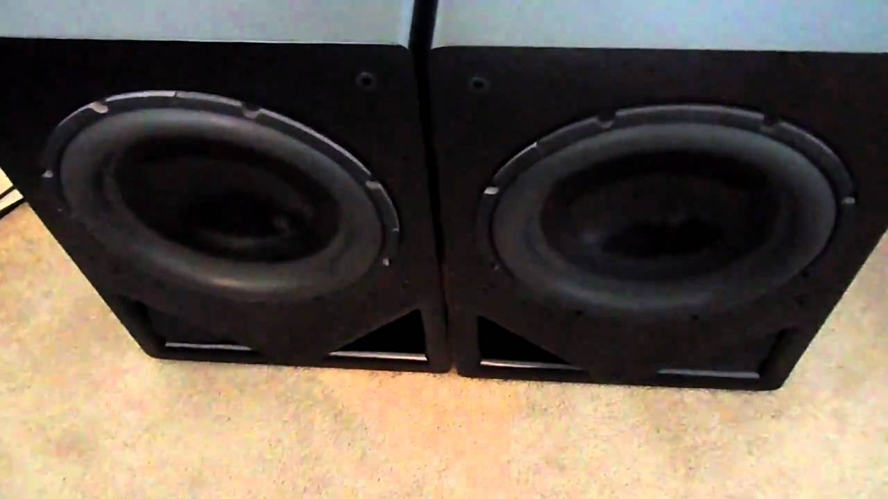 HSU Dual VTF15's - YouTube