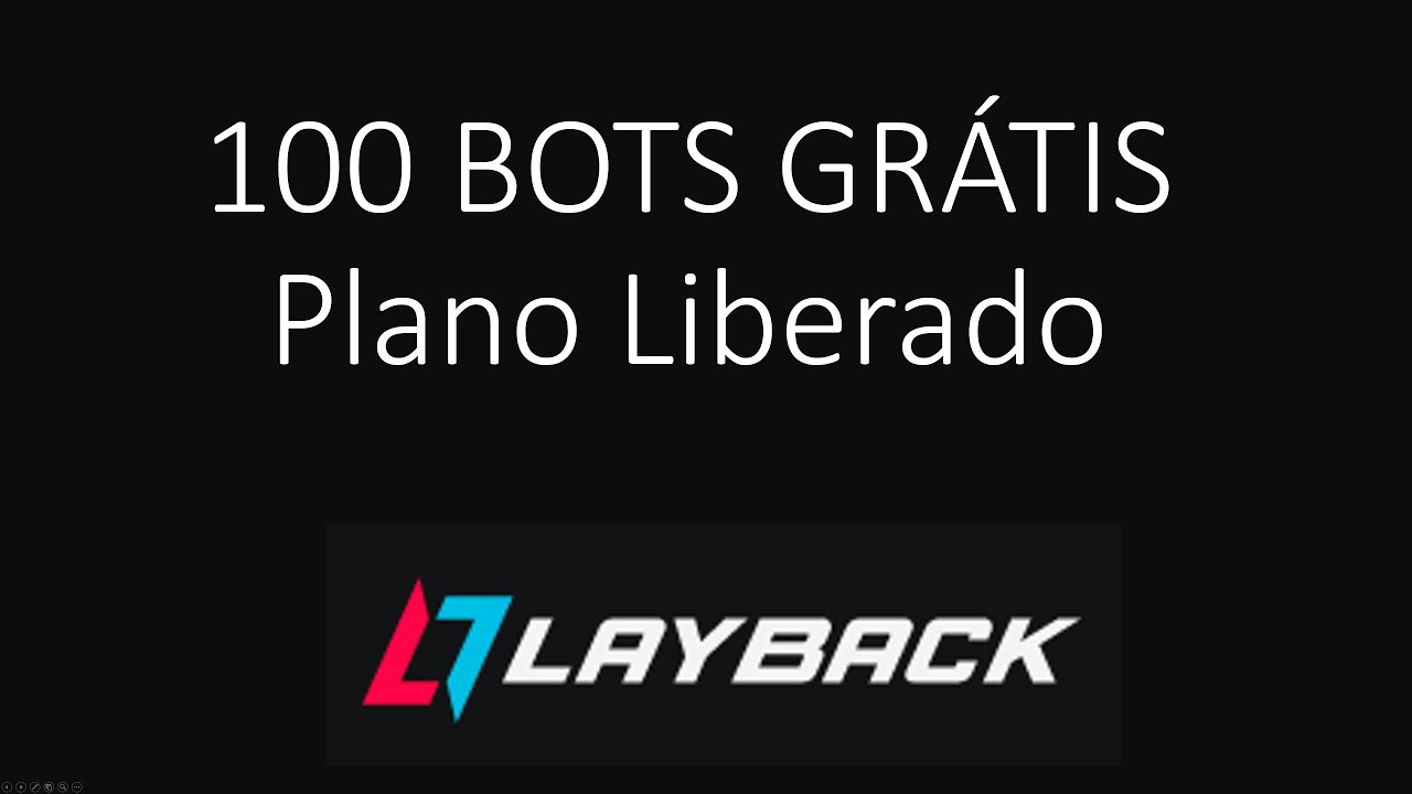 Plano de 100 bots grátis liberado - Exchange do Layback - YouTube
