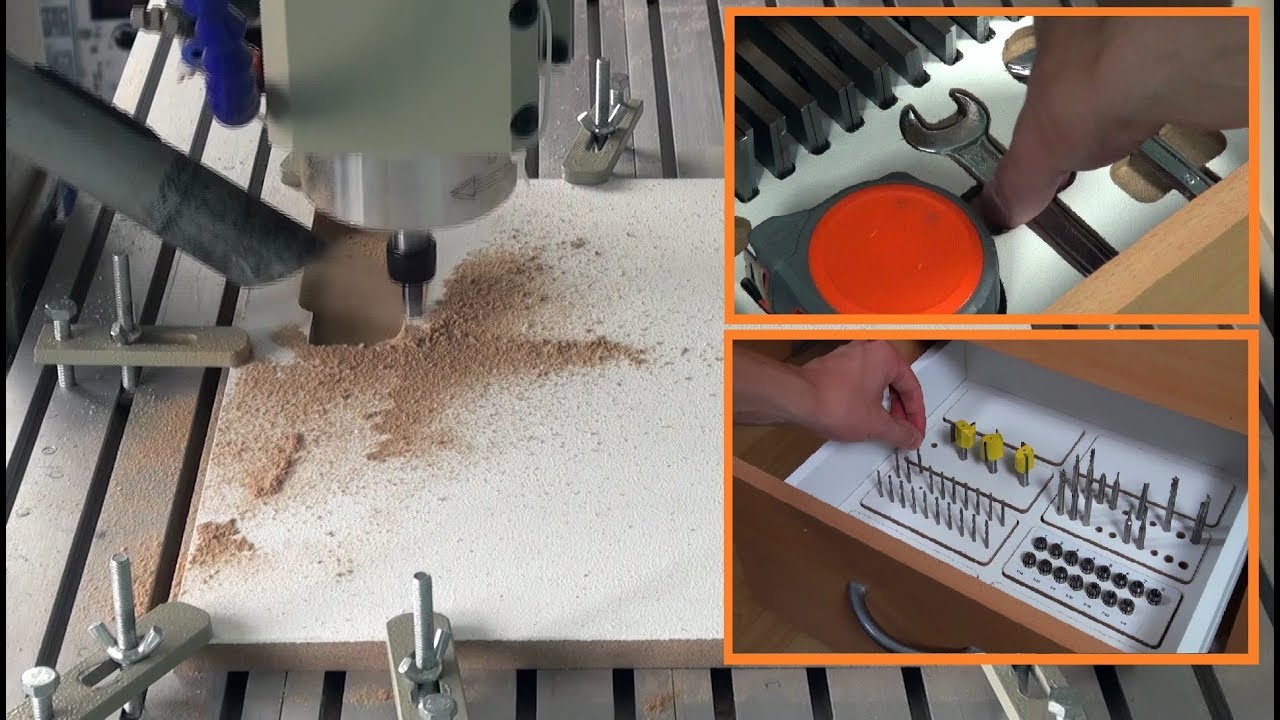 Making Custom Tool Drawers CNC 6040 Router - YouTube