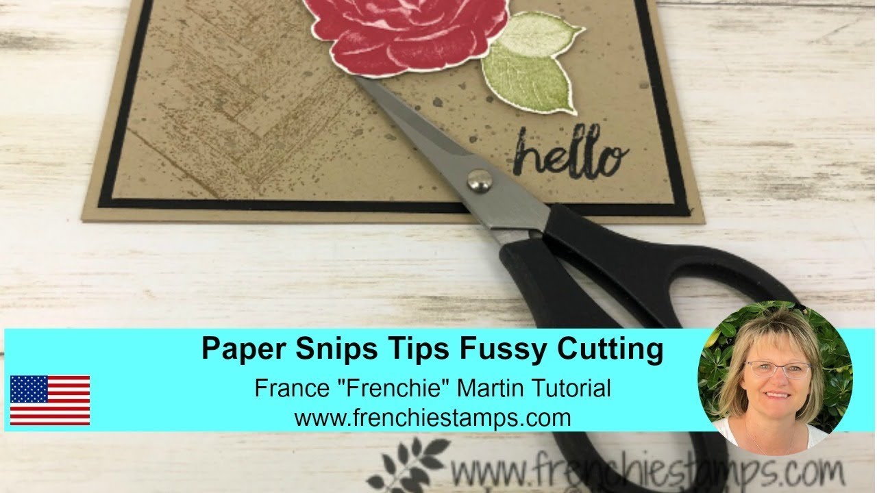 Paper Snips Tips and Fussy Cutting - YouTube