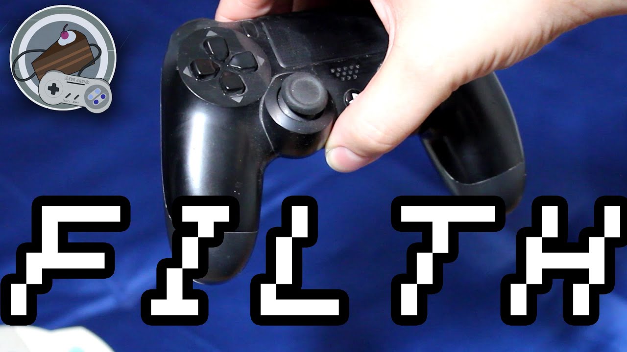 How to quickly clean a controller (No more hand grease!) - YouTube