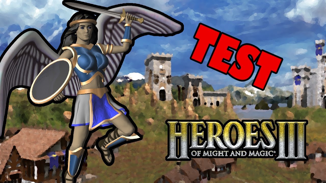 Heroes III Angel (Woman) Model 3D + testing + EXTRA BONUS - YouTube