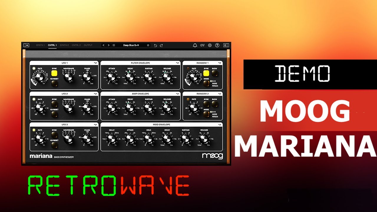 Playing With The Moog Mariana - Demo Test | Retrowave // In Context ...