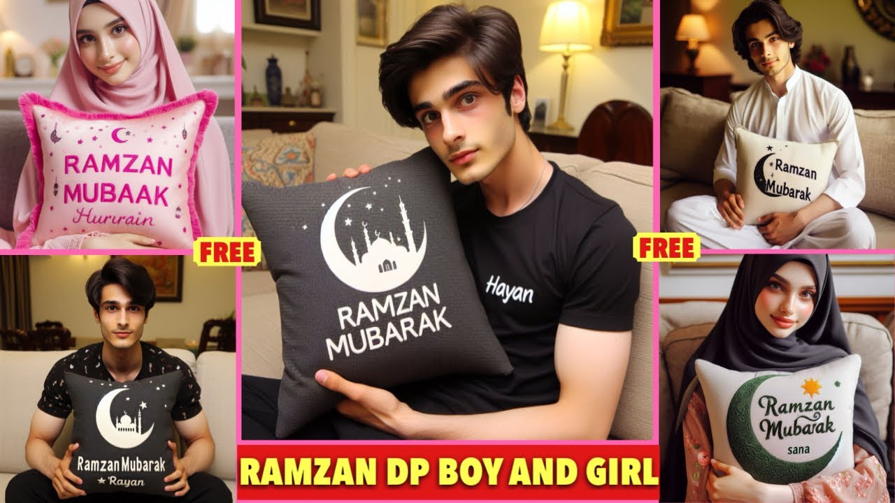 Create Viral RAMZAN MUBARAK 3D Name DP For Boy & Girl | RAMZAN Photo Editing Tutorial | Bing ...