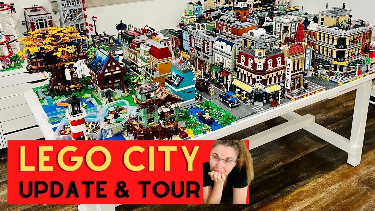 LEGO City Update 2.0: Tour the New City Layout - YouTube