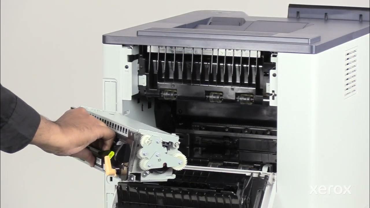 Xerox® VersaLink® B620 Printer Fuser Replacement - YouTube
