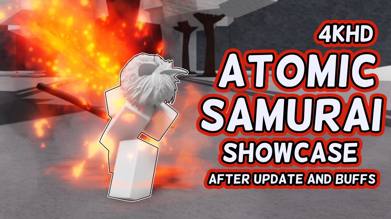Atomic Samurai Showcase || Strongest Battlegrounds (4KHD) - YouTube