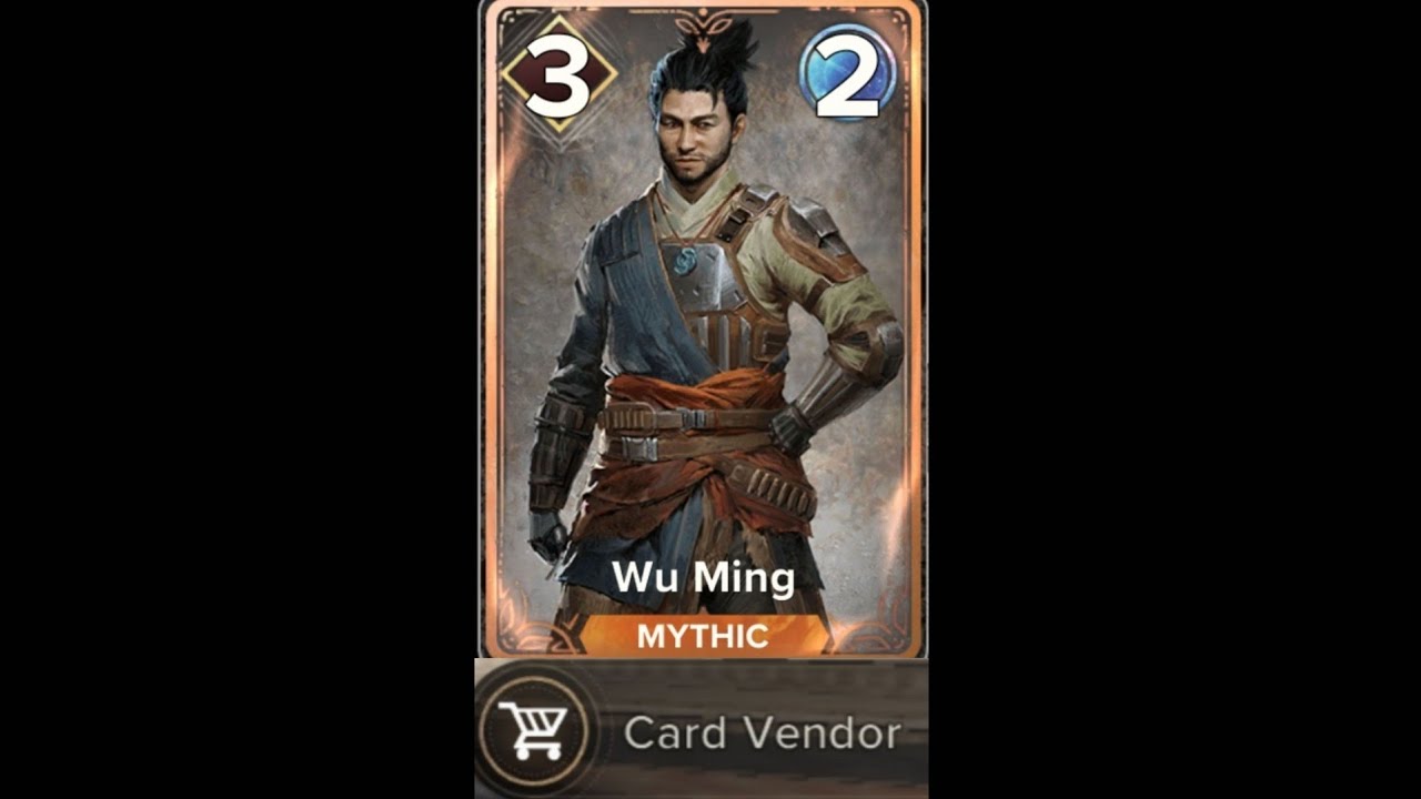 Wu Ming Card Vendor 20/10/25 EMEA Server - Shadowshaper Duels Destiny ...
