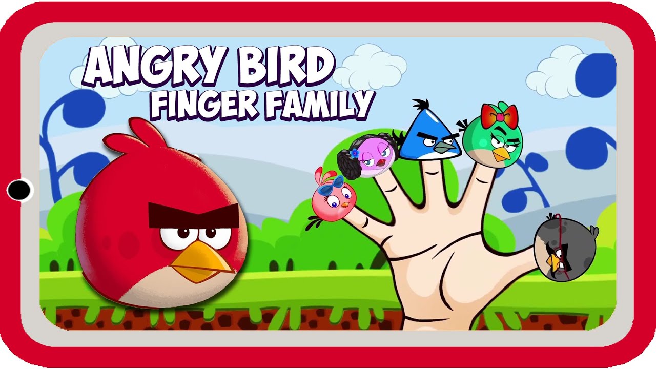 Angry Birds Finger Family Song | Daddy Finger Daddy Finger | Kids ...