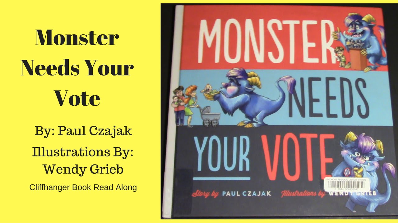 Monster Needs Your Vote - Read Aloud Books For Children - Bedtime ...