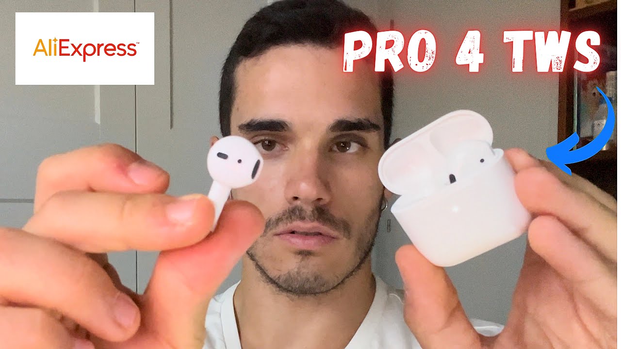 Pro 4 TWS AliExpress 🔥 Análisis MEJOR copia de AirPods 3 por 2€ - YouTube
