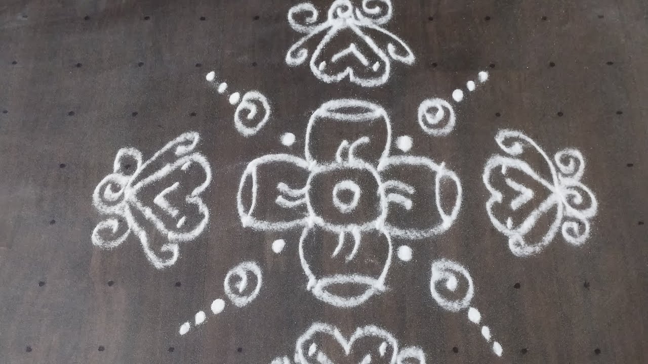 How to make beautiful rangoli (traditional Indian floral patterns ...