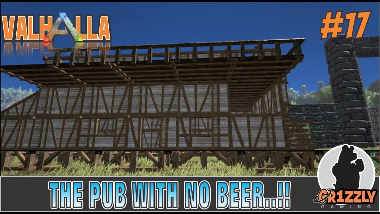 ARK VALHALLA PRIMITIVE PLUS "Pub building ,Dry wheat?" S01E17 - YouTube
