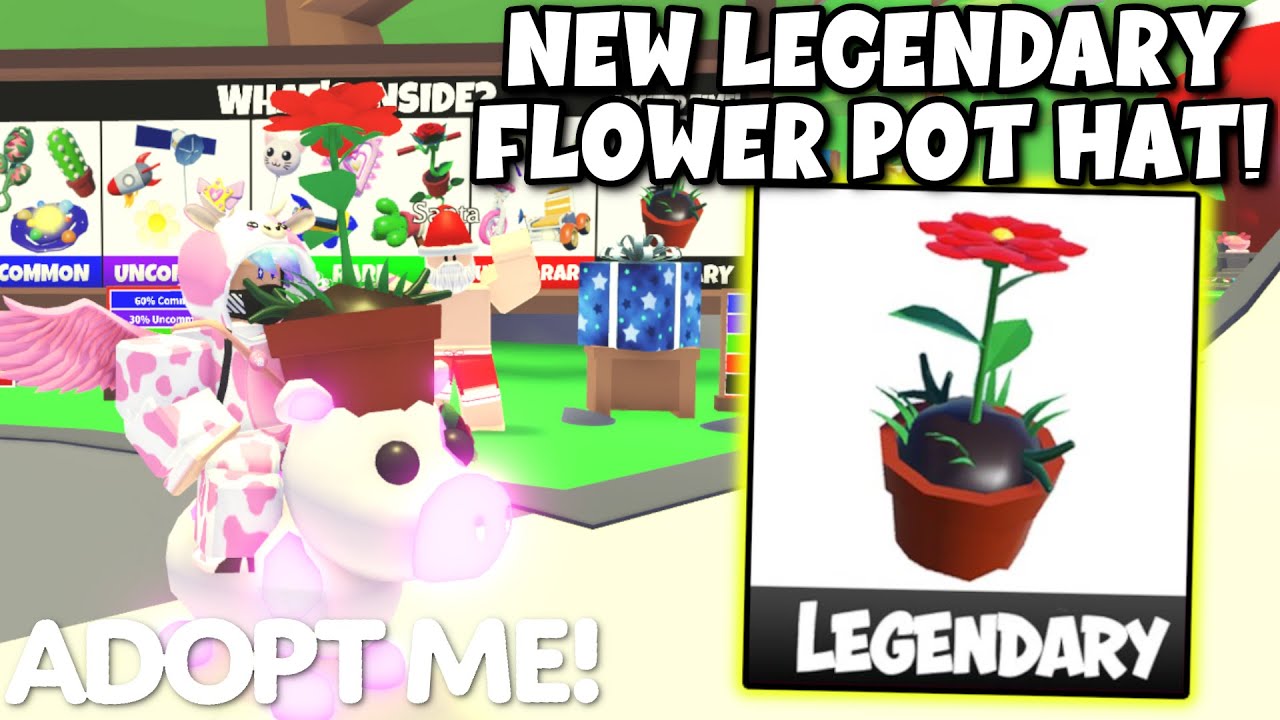 🎁 Opening The NEW 🌼 LEGENDARY FLOWER POT 🌼 In Roblox Adopt Me! | Adopt ...