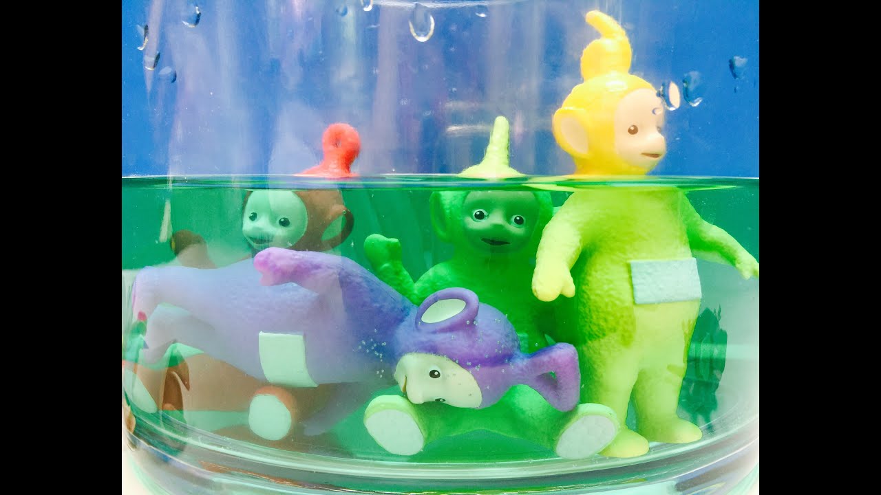 TELETUBBIES Toys Magic Color Changing Pond! - YouTube