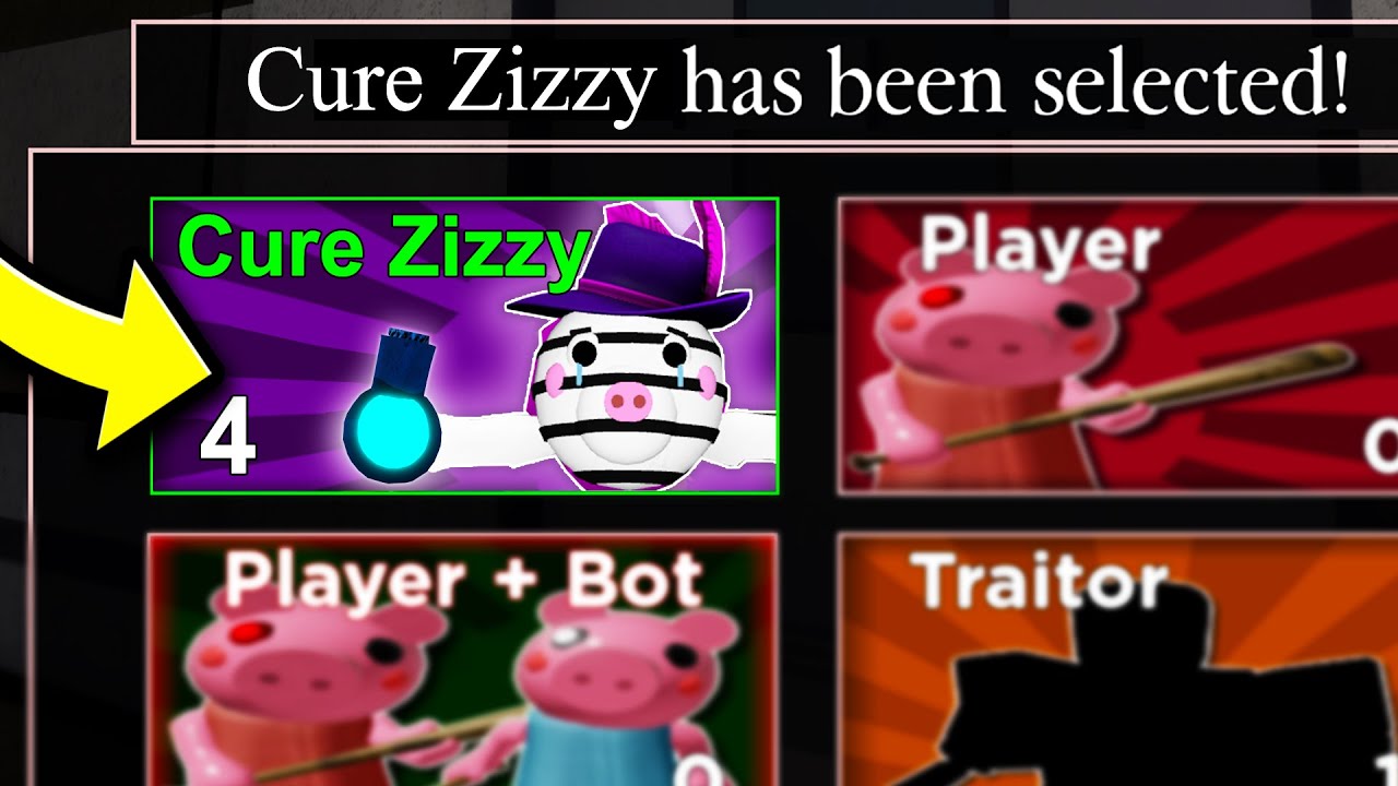 i played the new Cure Zizzy game mode in Roblox Piggy 2.. - YouTube