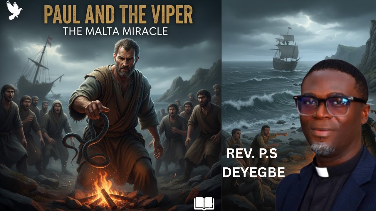 FULL SERMON ABOUT PAUL AND THE VIPER BY REV. P.S DEYEGBE - YouTube