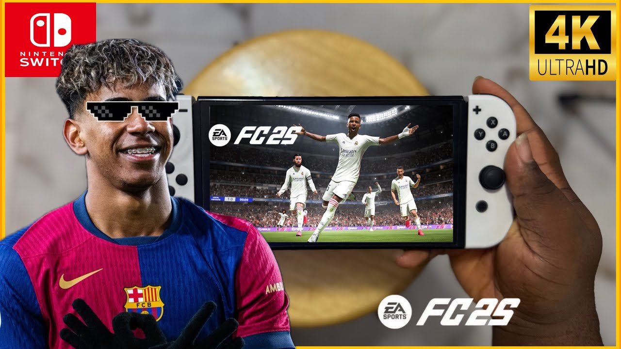 FC25 EA SPORTS Real Madrid VS Barcelona FC On Nintendo Switch Oled New ...