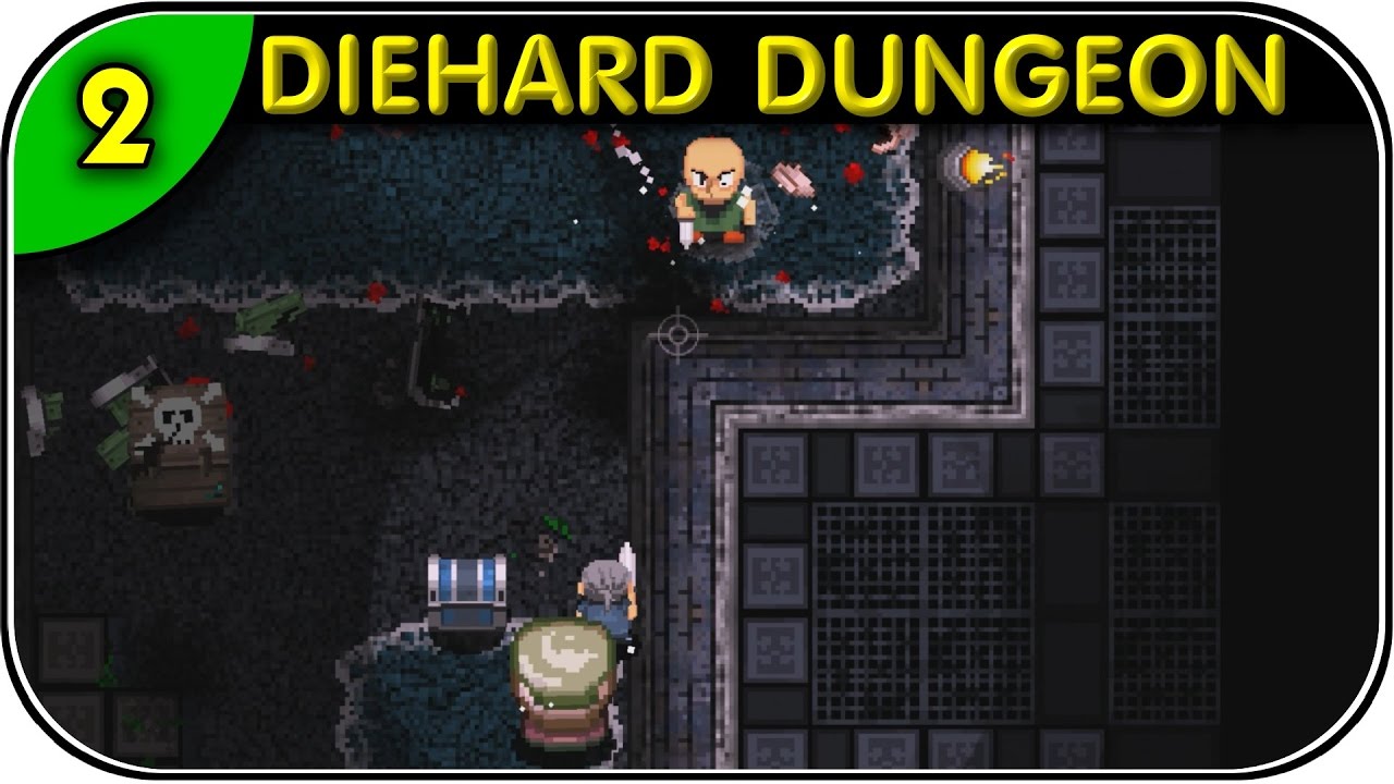 #02 = DIEHARD DUNGEON == Początki bywają trudne... - YouTube