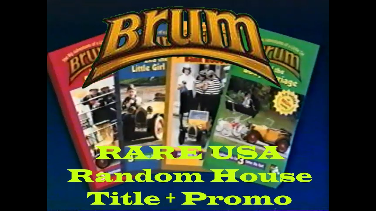 Brum Random House US Episode Openings and VHS Promo 1994 Series 1 (RARE ...