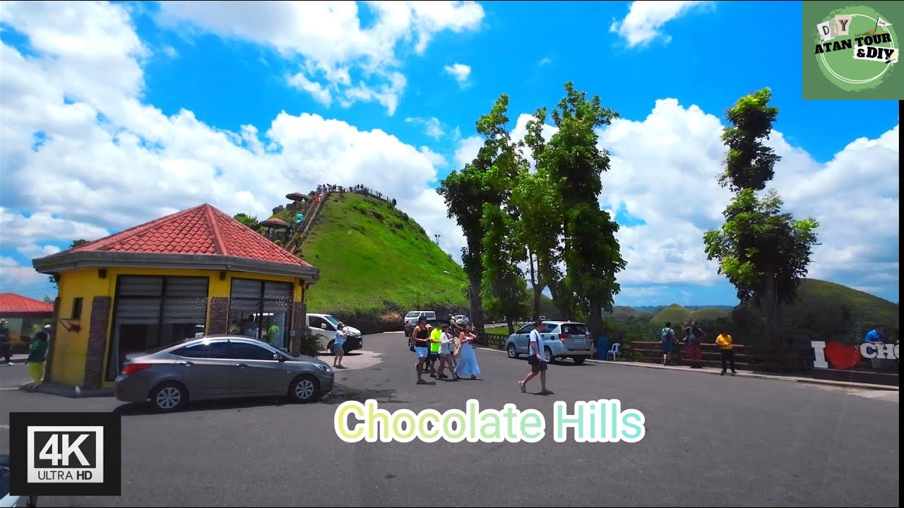 Tagbilaran City, Choco Hills 4K 60fps Drive Tour - YouTube