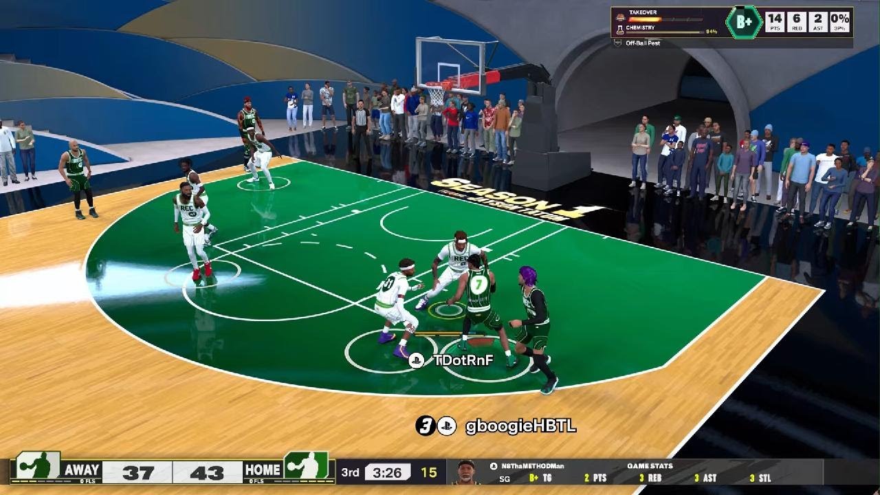 NBA 2K25 10/4 2nd Half - YouTube