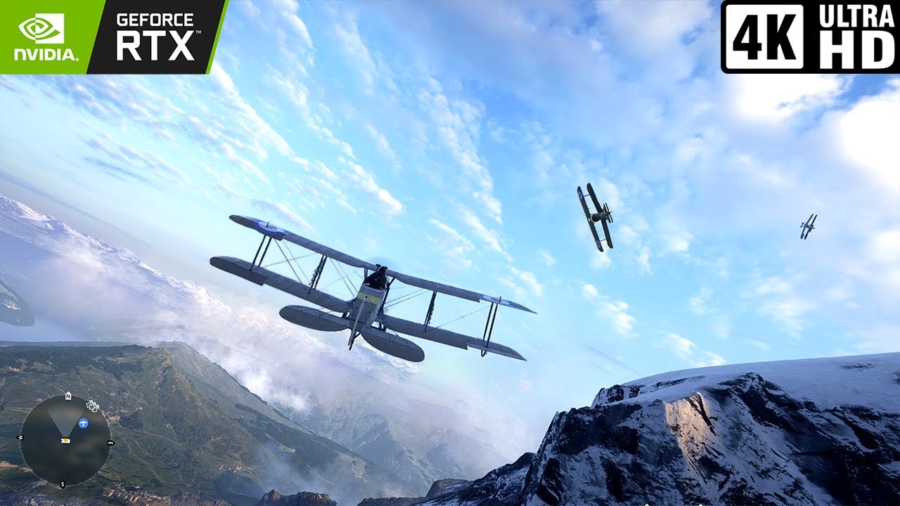 4K ULTRA Cinematic WW1 Aerial Dogfight Gameplay - BF1 - YouTube