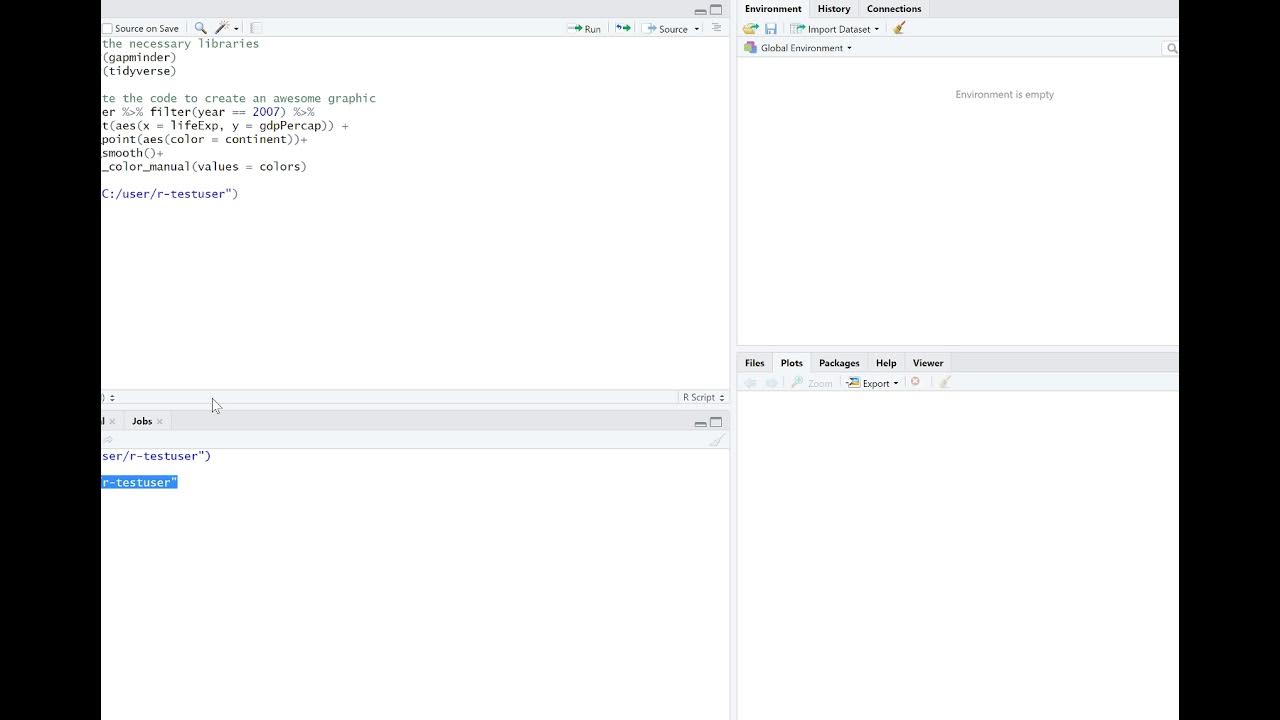 How to set your working directory in RStudio - YouTube