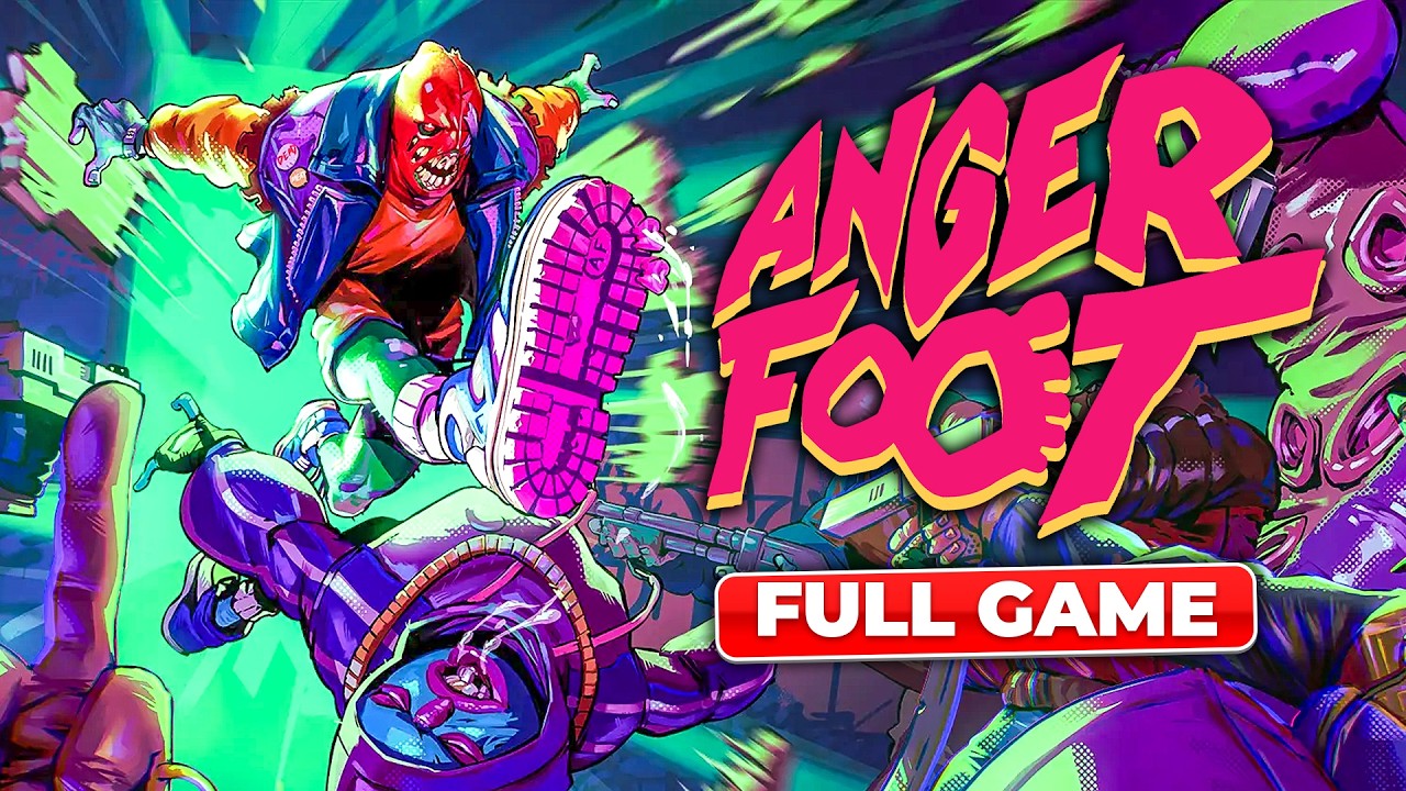 Anger Foot - Full Game Walkthrough - YouTube
