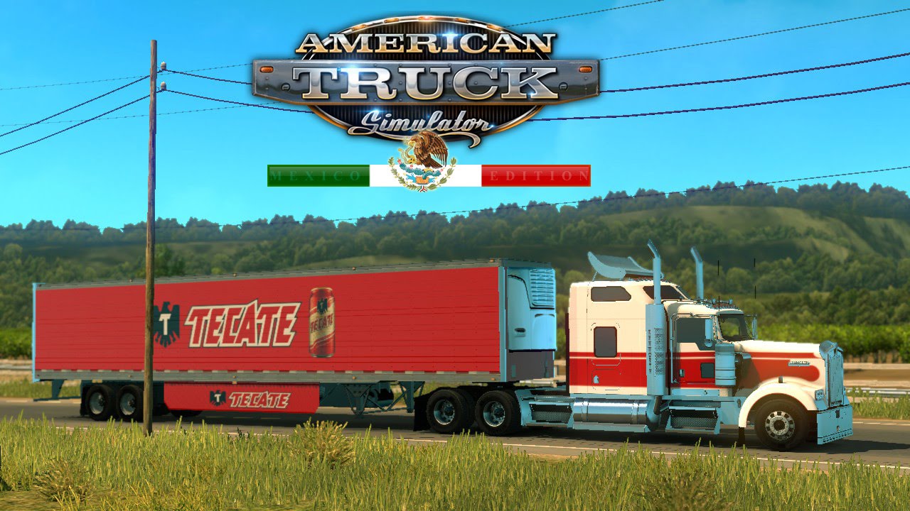 Descargar pack skins trailers Mexico - USA empresas | American Truck ...