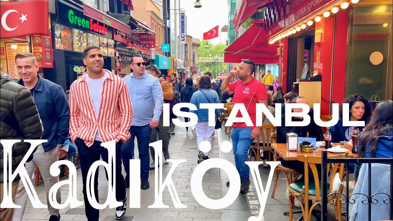 Istanbul Kadikoy || Walking Tour || Travel Guide 4K - YouTube