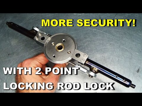 Making a Linear Garage Lock mechanism 100% Burglarproof - YouTube