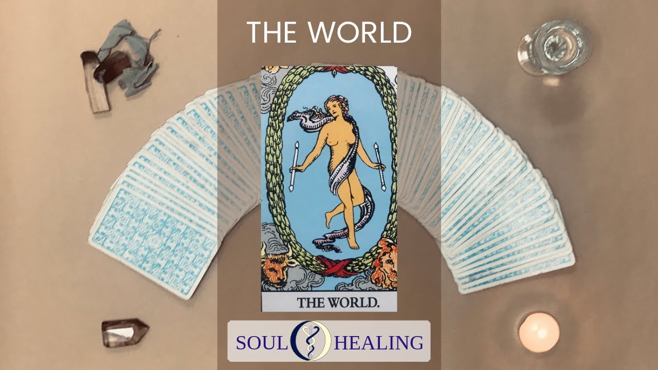 The WORLD Tarot card meaning - YouTube