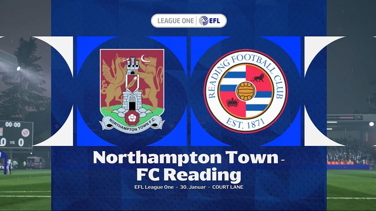 EA Sports FC 26 | Northampton Town vs Reading - EFL League One ...
