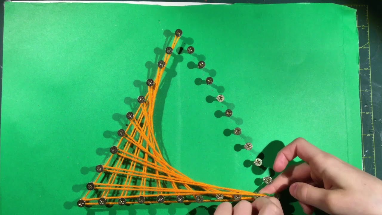How To Make Your Own String ART!!! - YouTube