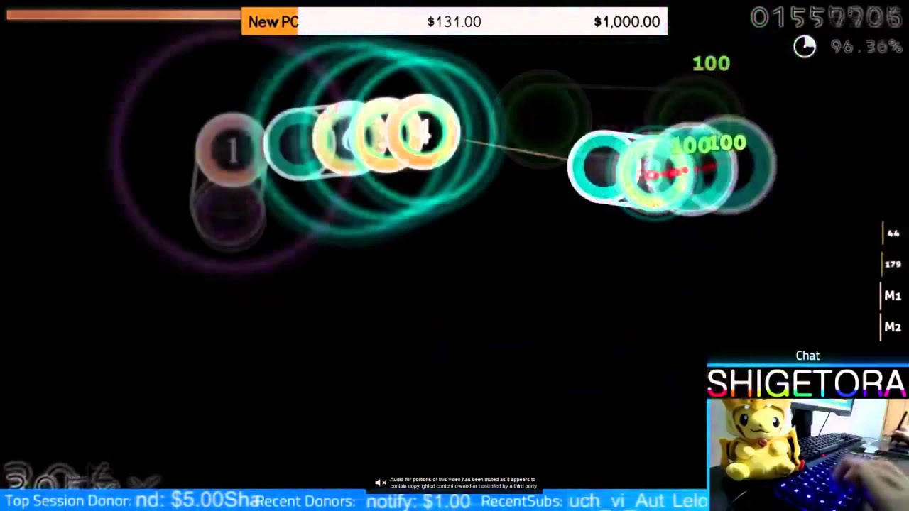 Osu! - CookieZi / Shigetora Slashmaid -NOSOUND- FULLCOMBO - YouTube