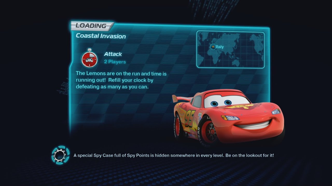 Cars 2 - Coastal Invasion (Xbox360) Walkthrough / Gameplay - YouTube