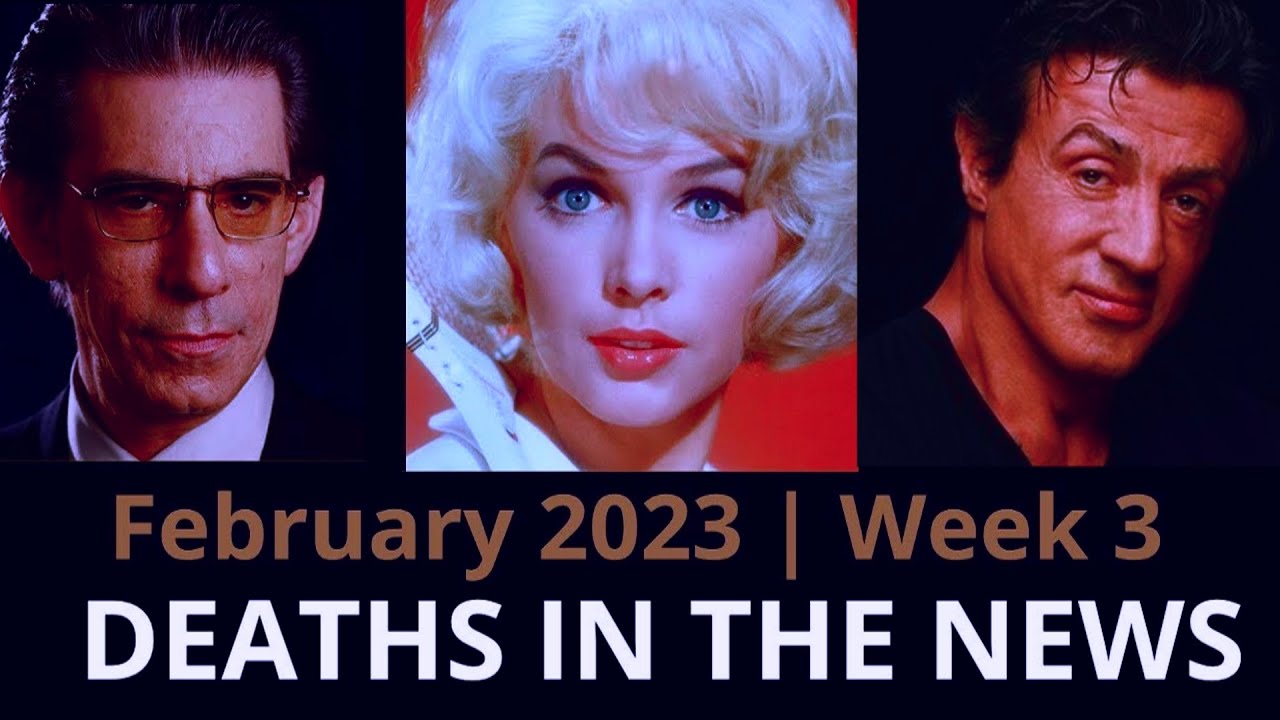 Famous Celebrities Who Died in February 2023 // Who Died: February 2023 ...