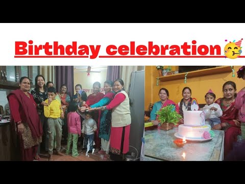birthday celebration🎉🎉 Shobha Bhatt!! - YouTube