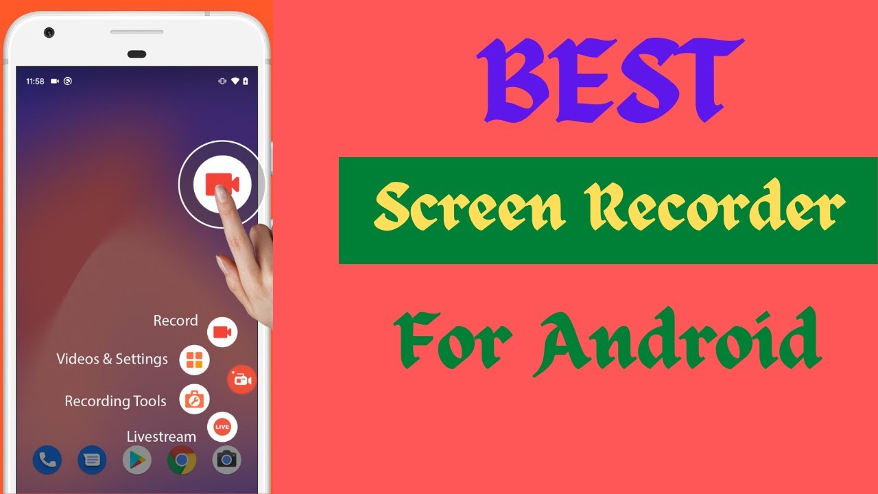 Best Screen Recorder For Android 2022 | With Internal Audio Record ...