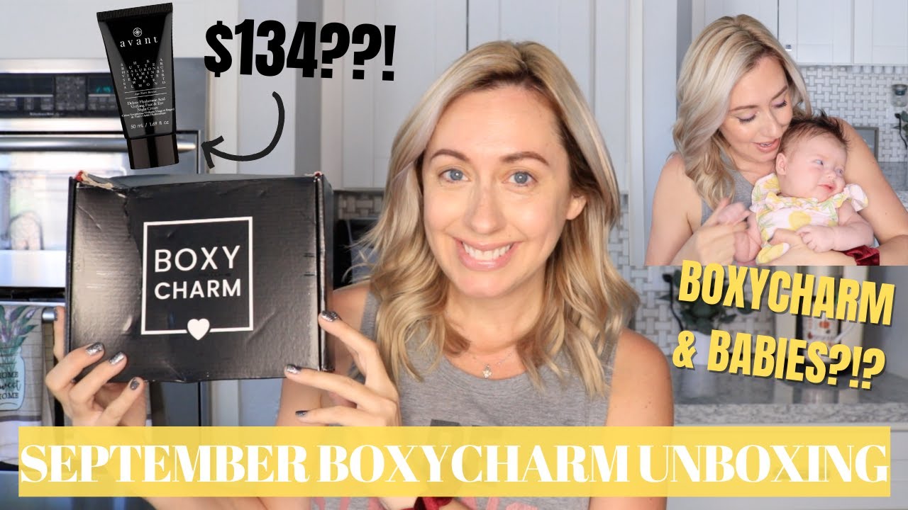 SEPTEMBER 2022 BOXYCHARM UNBOXING - YouTube