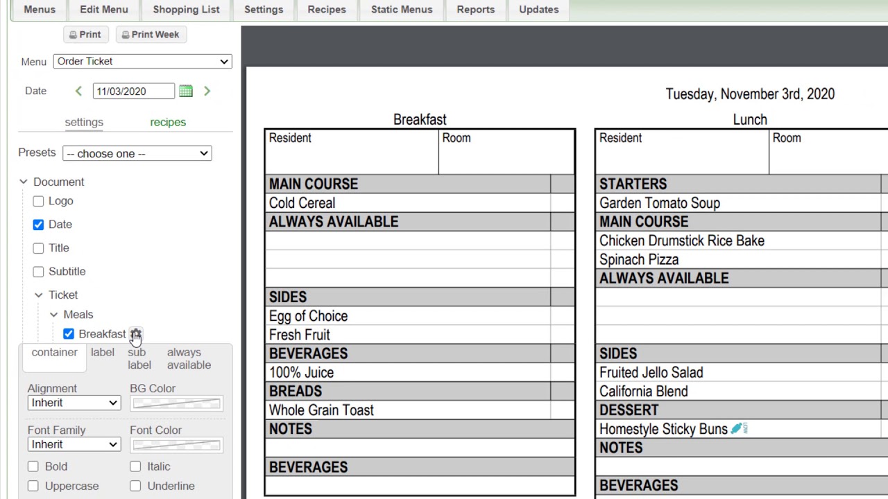 How to add always available item on your order ticket. - YouTube