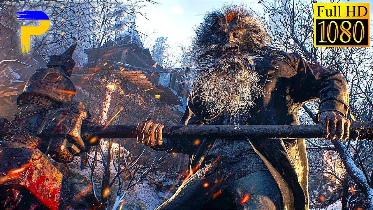 RESIDENT EVIL 8 VILLAGE Lycan Giant BOSS FIGHT - PS5 - GAMEPLAY - YouTube