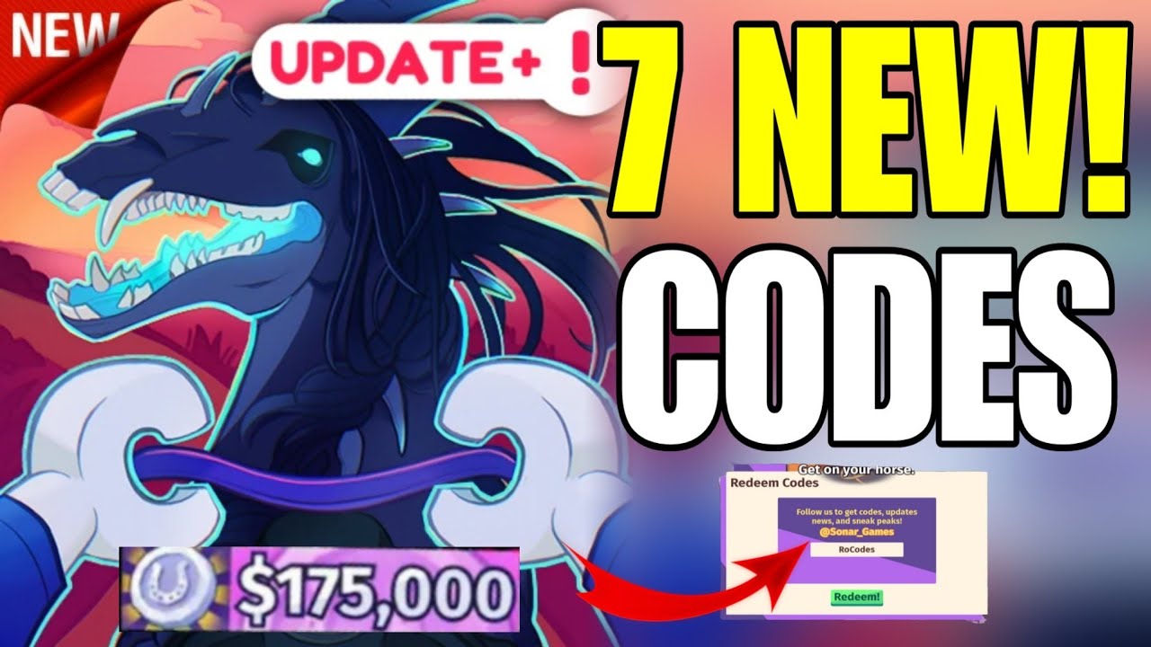 (EVENT🎃) NEW ALL WORKING HORSE LIFE CODES IN OCTOBER 2024 !ROBLOX HORSE ...
