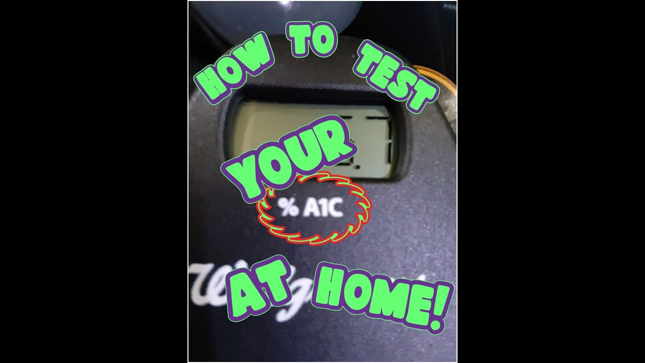 How to Test Your A1c AT HOME! - YouTube