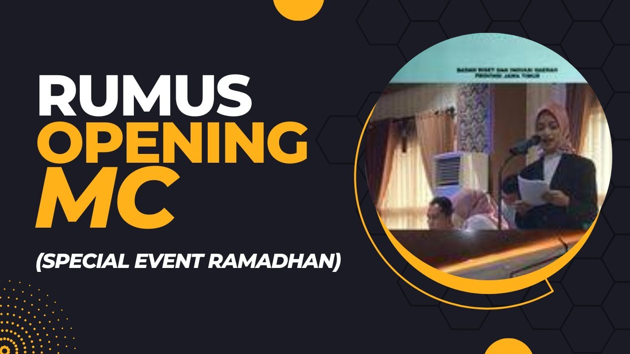 Rumus Opening MC (Special Event Ramadhan) oleh Nadifah Salsabila - YouTube