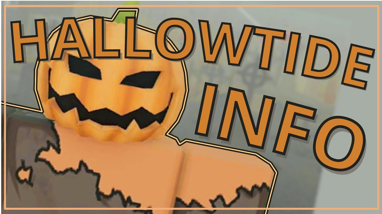 ALL YOU NEED TO KNOW FOR HALLOWTIDE 2024 | Deepwoken - YouTube