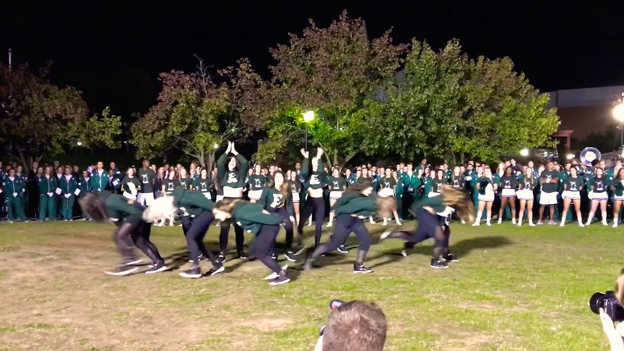Eastern Michigan University Dance Team Pep Rally 2017 Humble - YouTube